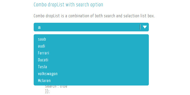 Js Tutorial DropList Customize The UI Style Of Drop Down List