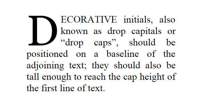Js Tutorial Dropcapjs Beautiful Css Drop Caps Made Easy 8768